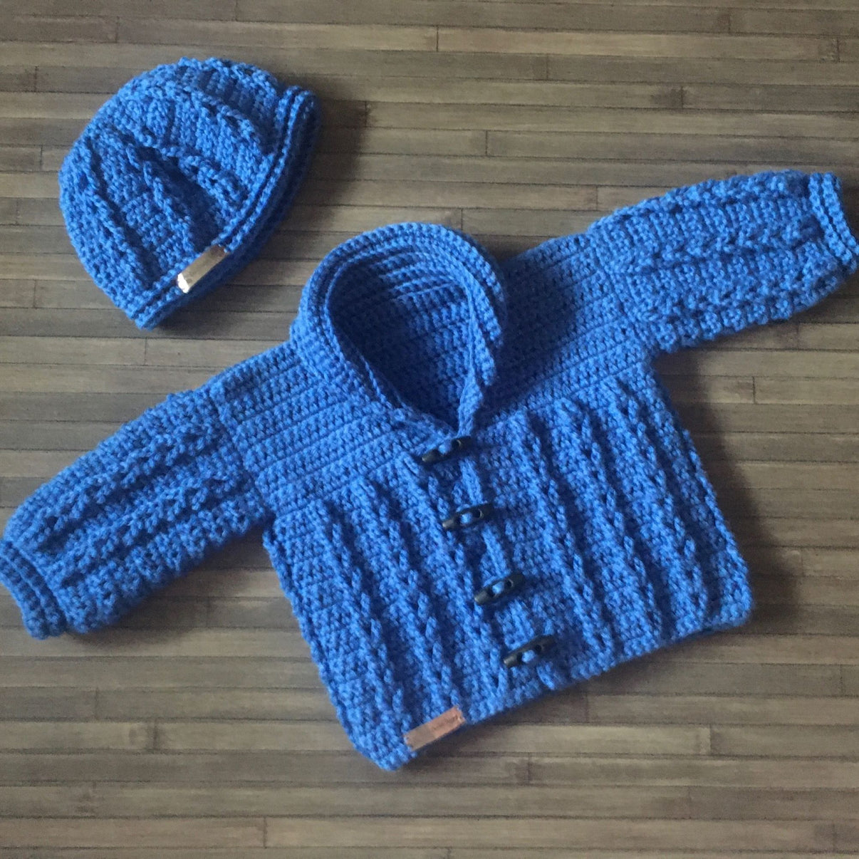 Jacob Sweater and Hat Set Crochet Pattern to 10 Years – Lisa's Crochet ...