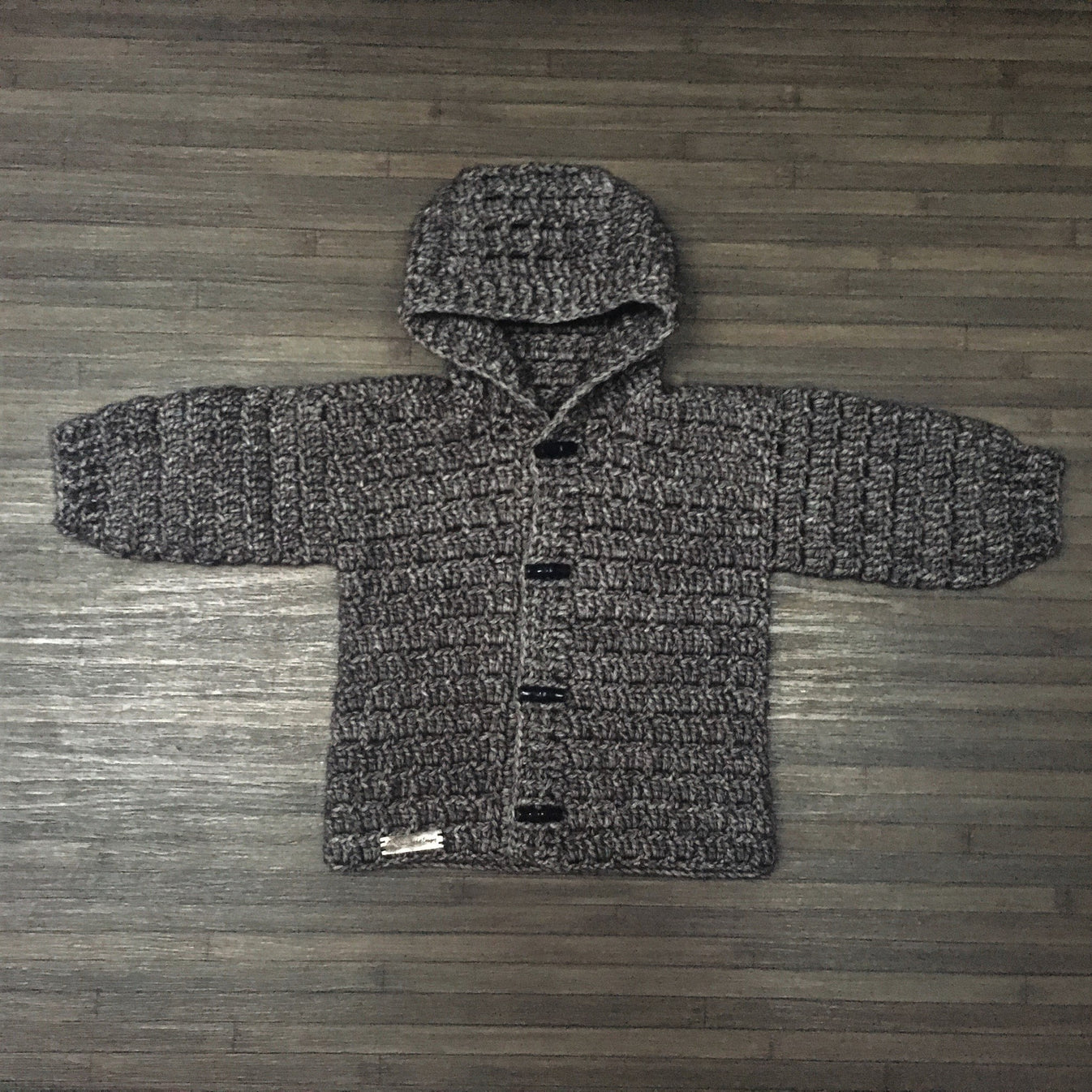 Mason Crochet Baby Hoodie and Booties Set Crochet Pattern Baby to 1 Ye ...